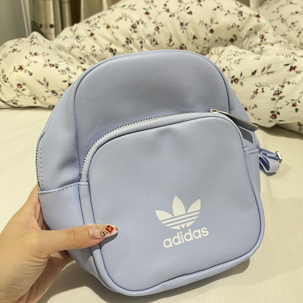 Adidas Mini Backpack Pale Blue Brand new - no... - Depop