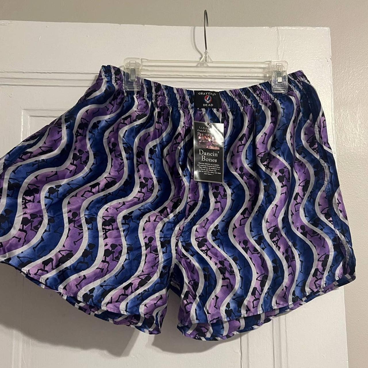 Bonds Men's Purple and Blue Boxers-and-briefs | Depop