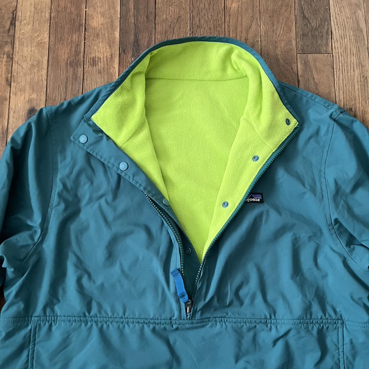 Patagonia Reversible Snap-T Glissade Pullover Jacket... - Depop