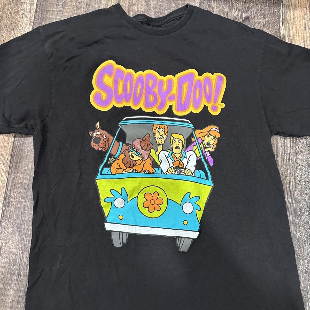 Scooby Doo t shirt Black Vintage Official... - Depop