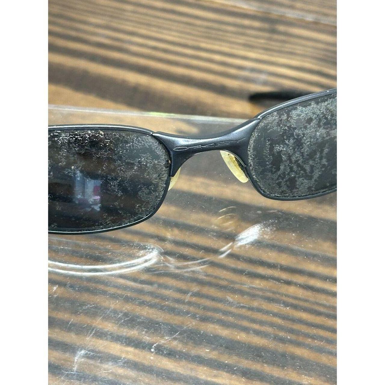 Oakley Square Wire 2.0 Carbon Black Frame with Gray... - Depop