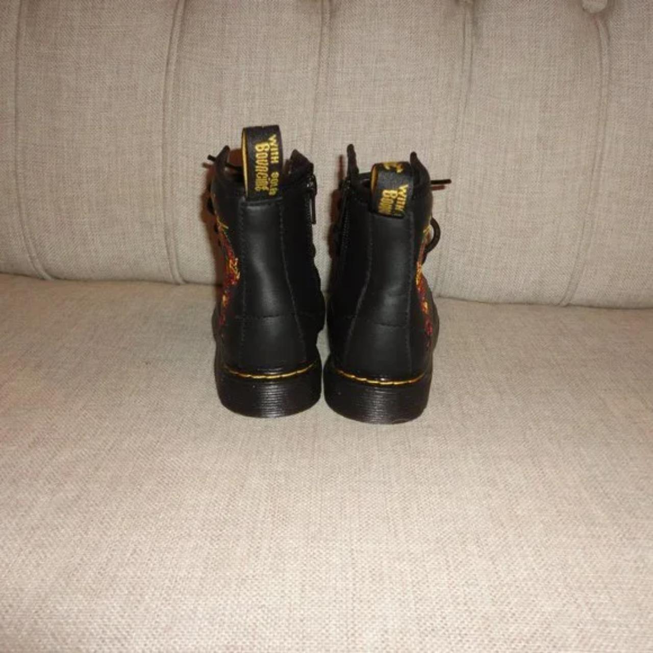DR MARTENS "Doc Martens" Black 1460 "EMBROIDERY J"... | Depop