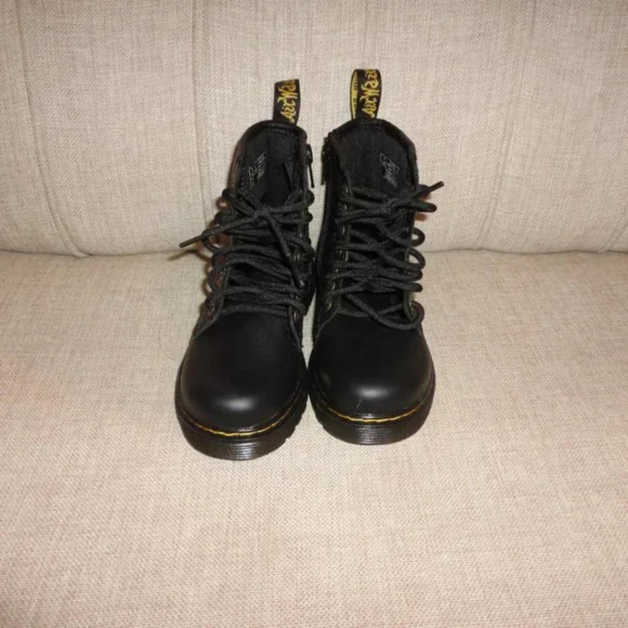 DR MARTENS "Doc Martens" Black 1460 "EMBROIDERY J"... | Depop