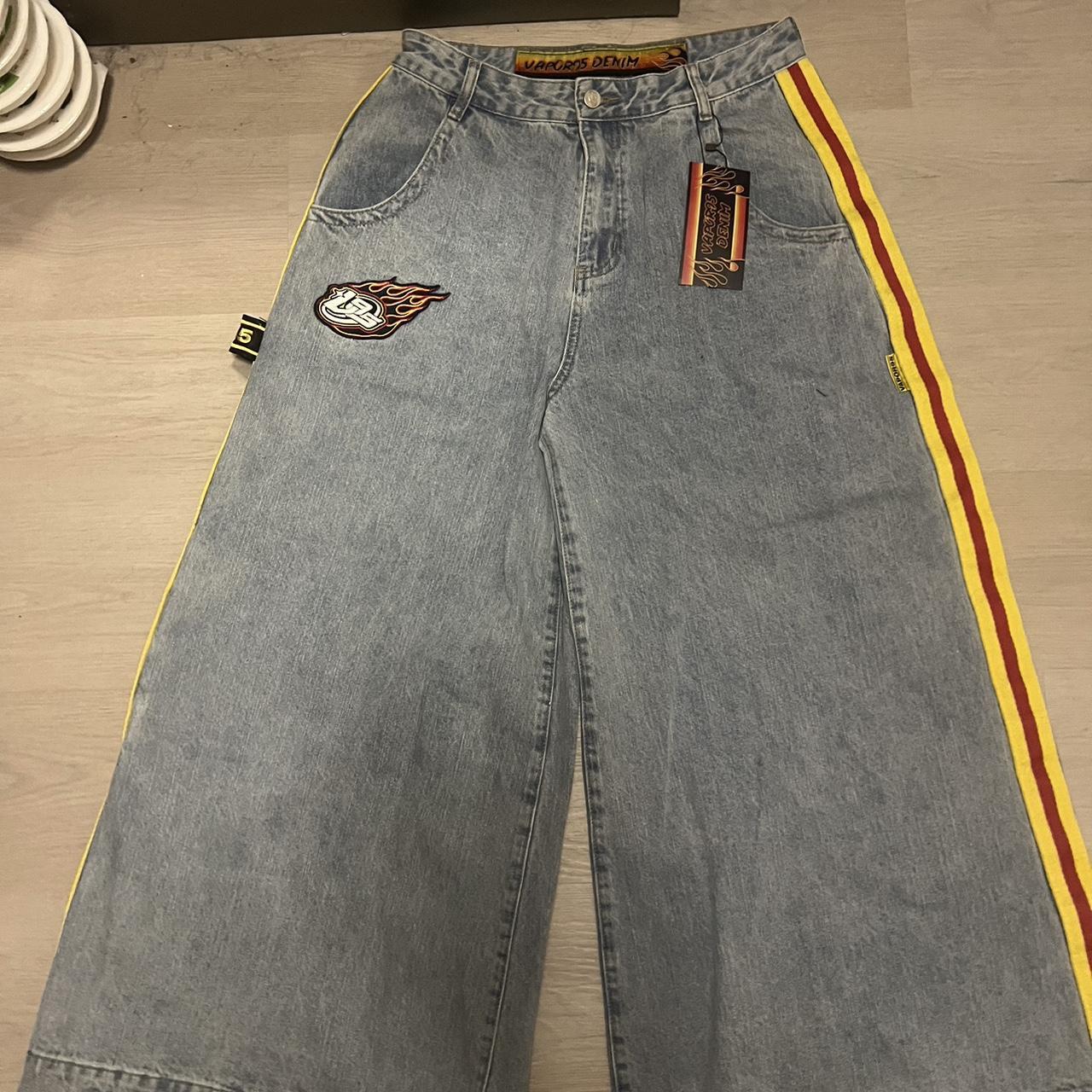 vapor 95 jeans jnco like jeans brand new with og... - Depop