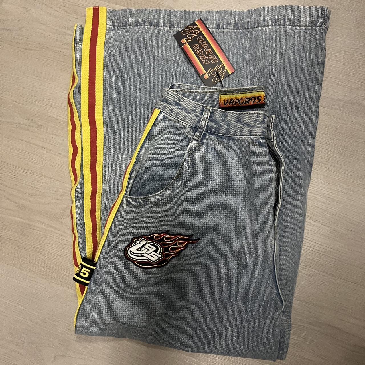 vapor 95 jeans jnco like jeans brand new with og... - Depop