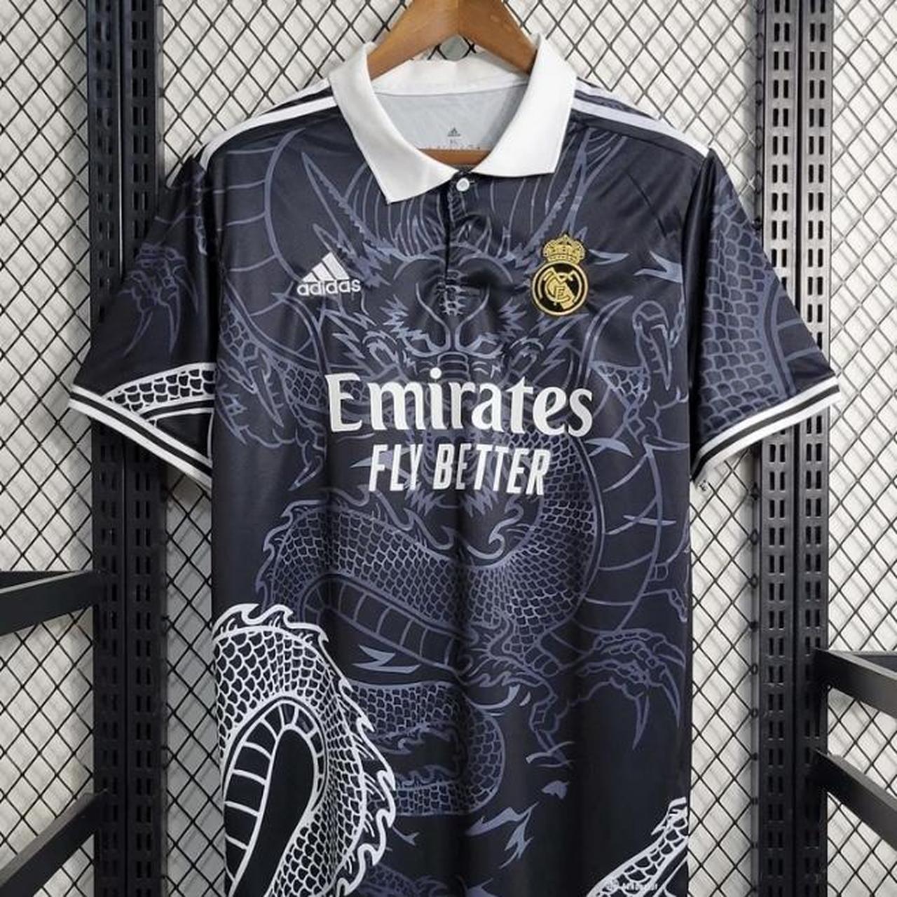 Special Real Madrid Football Shirt. Customisation is... - Depop