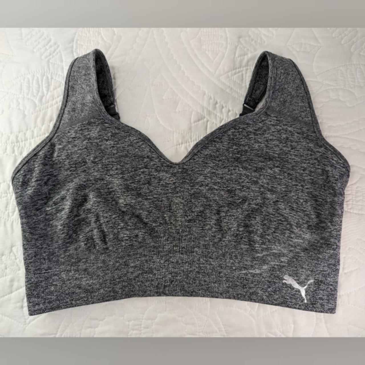 Puma Women's Grey Bra | Depop