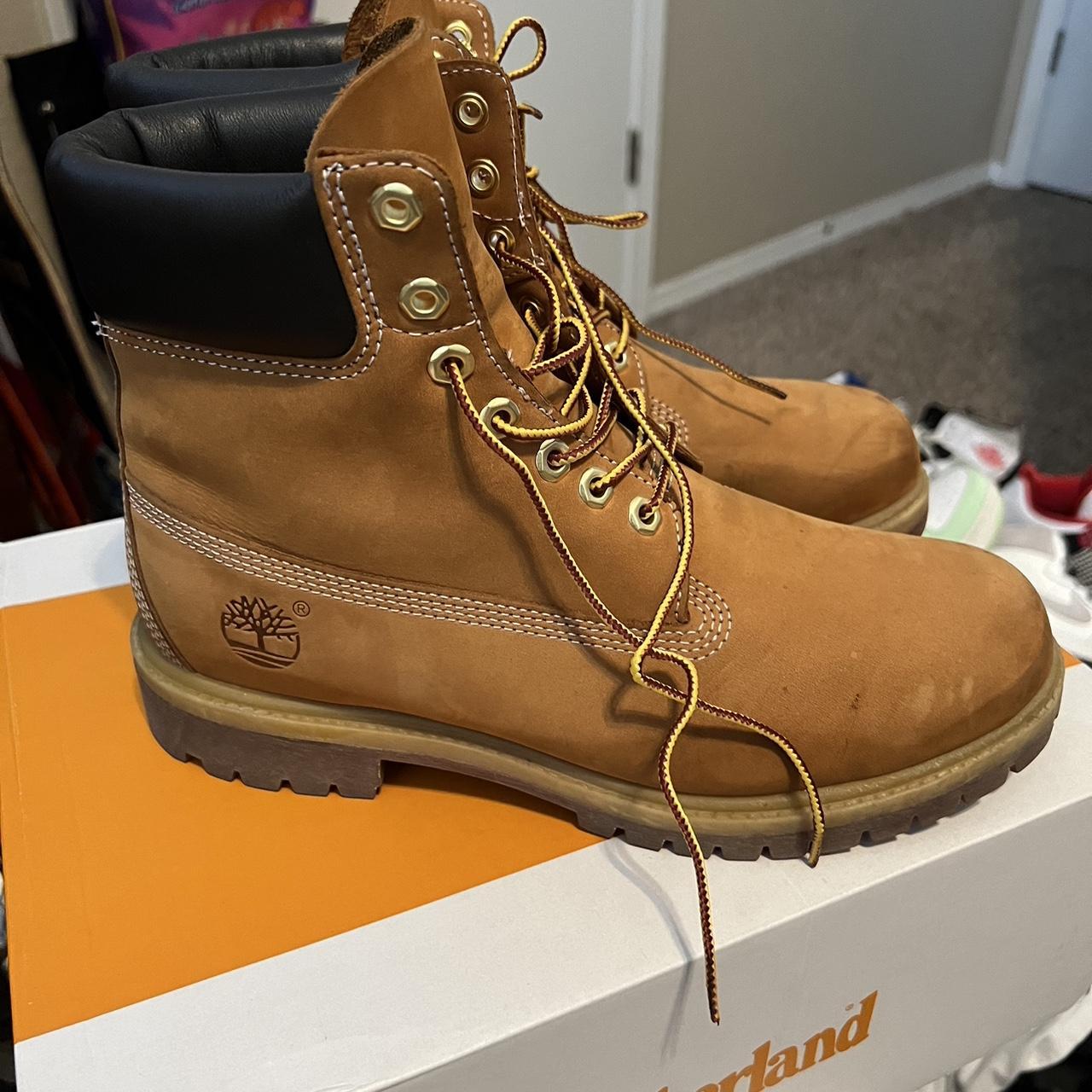 Timberland double sole boots Personal pair, wore... - Depop