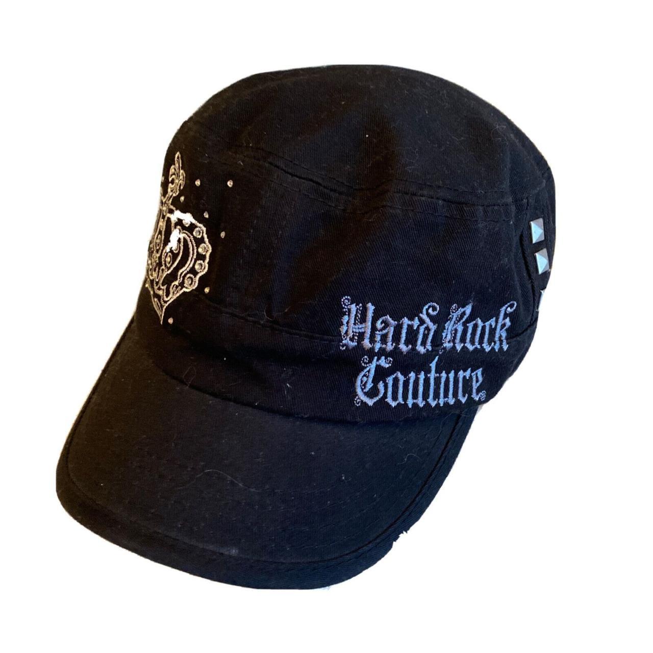 Hard Rock Cafe Men's Black Hat | Depop
