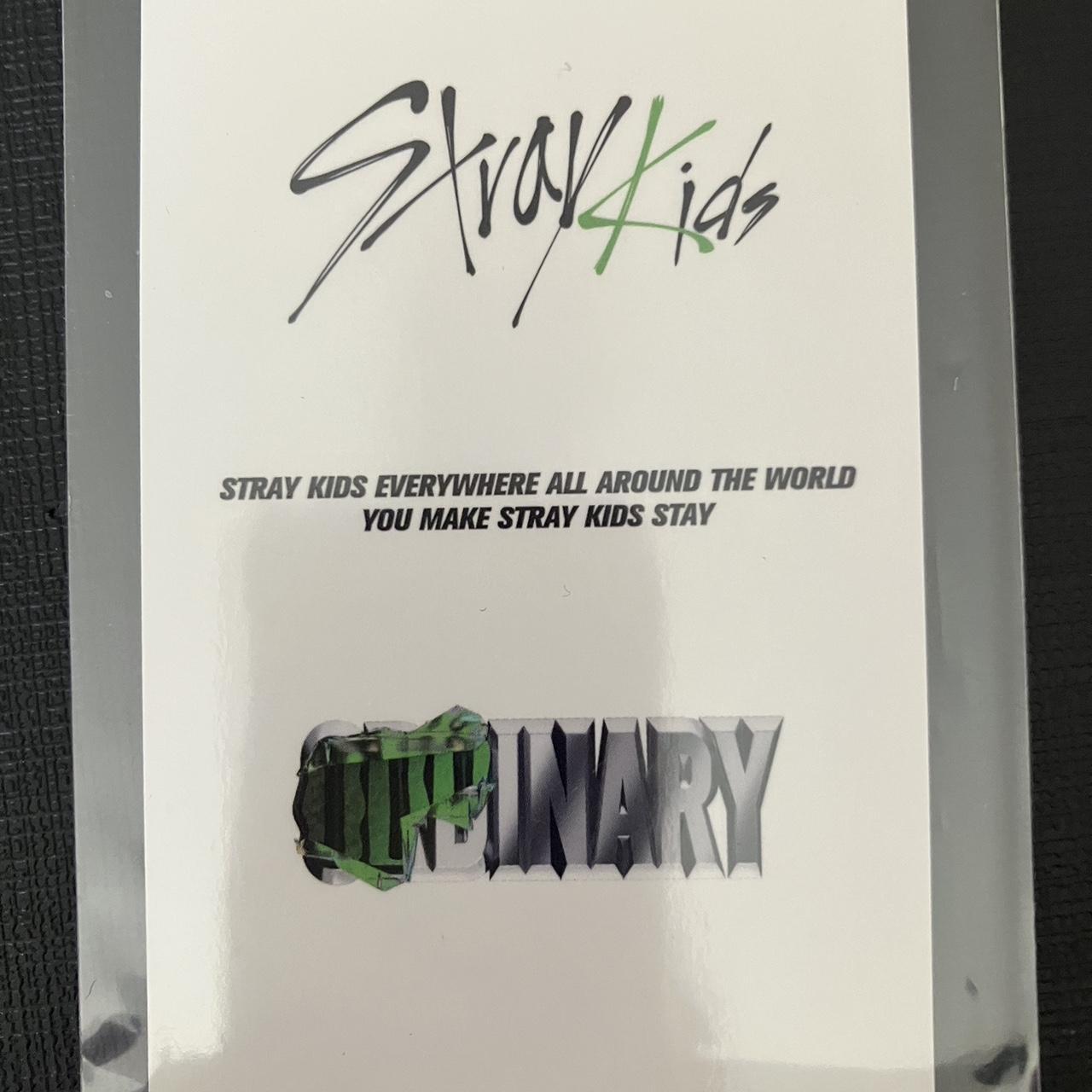 Stray Kids Felix Sony Music ver 2 Oddinary POB... - Depop