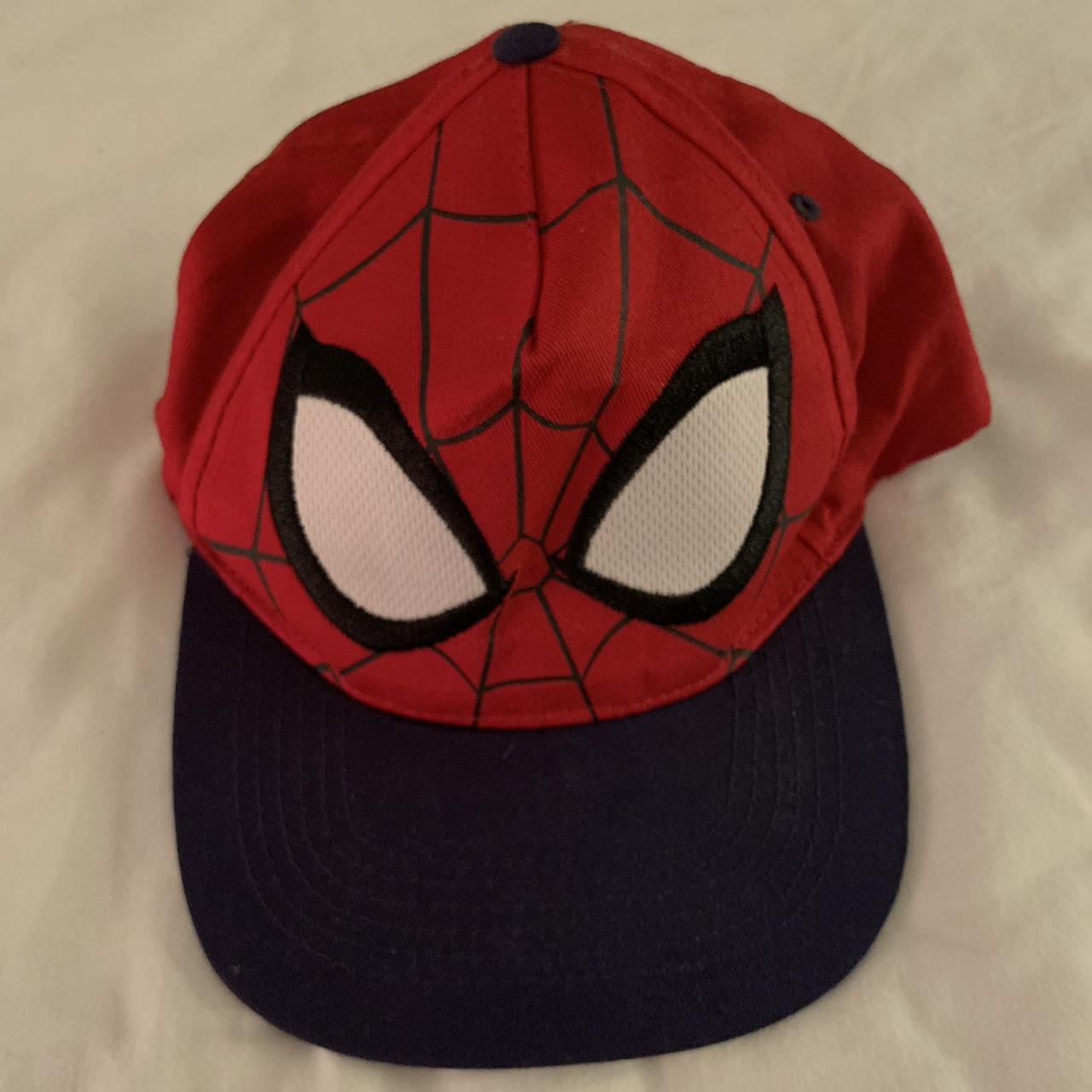 spidey baseball cap, worn one time #SpiderMan #hat... - Depop