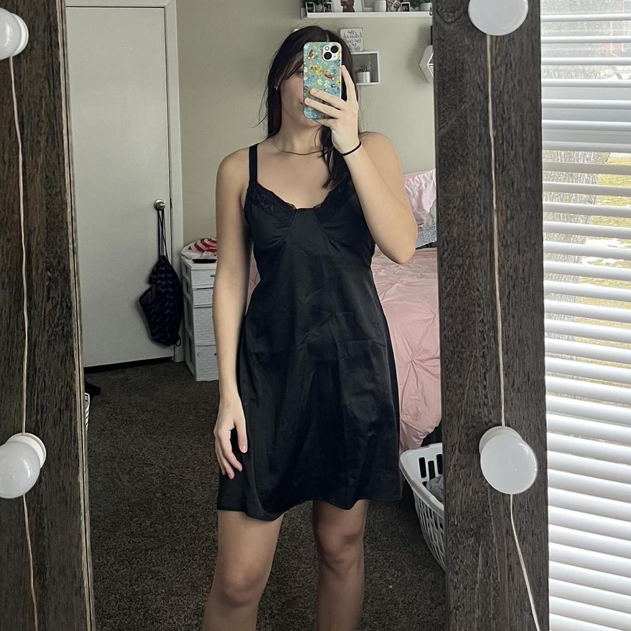 black size small dress from amazon! never worn. the... - Depop
