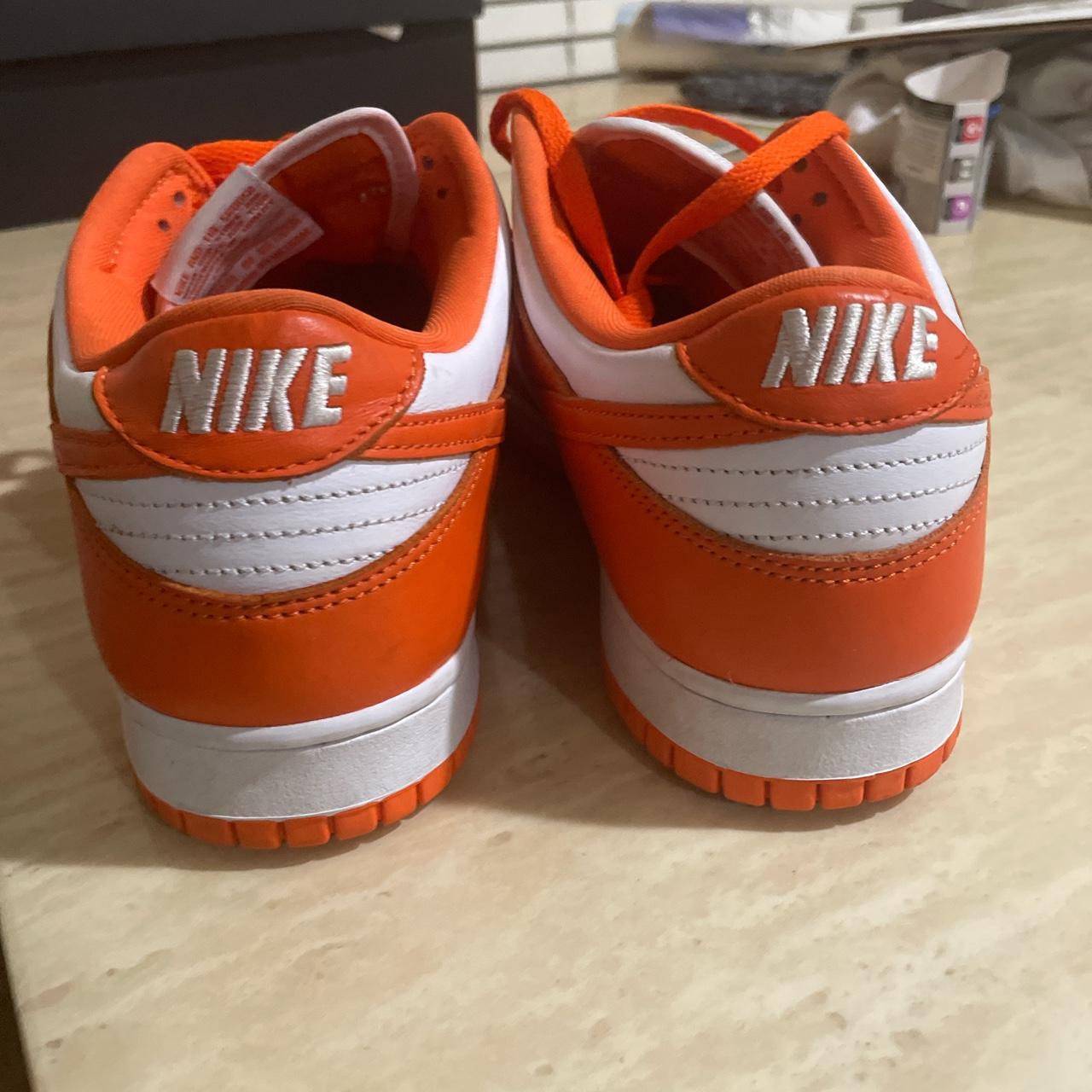 vintage Nike orange dunks - Depop