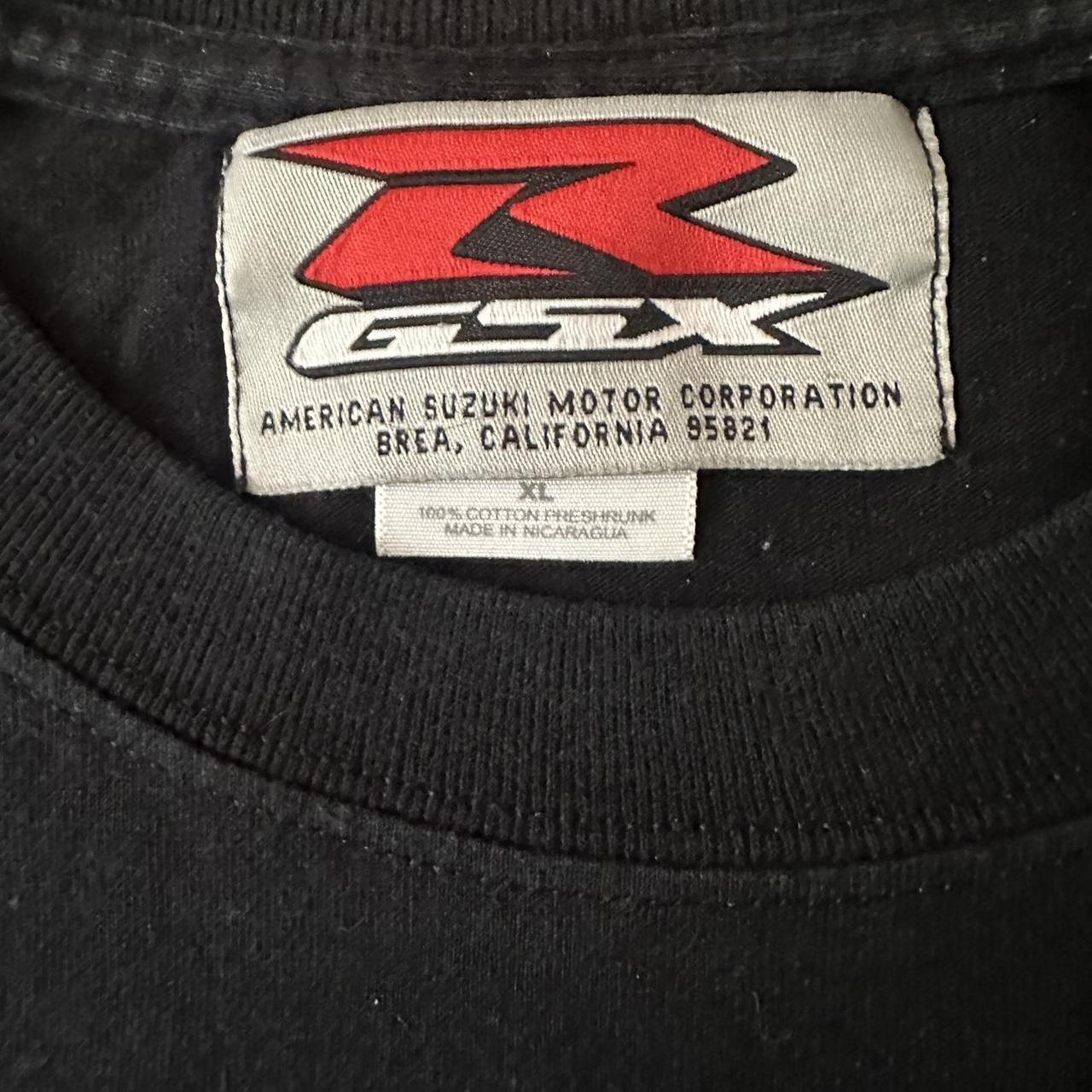 Y2K Suzuki GSXR shirt XL Excellent condition... - Depop