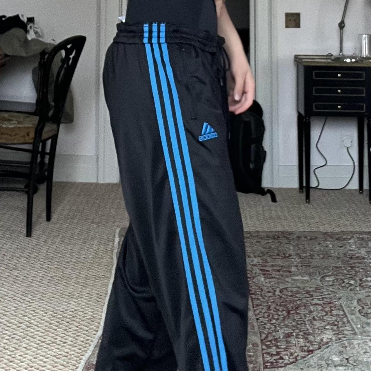 Classic adidas trackies very comfy🪩🐇 wide waist but... - Depop