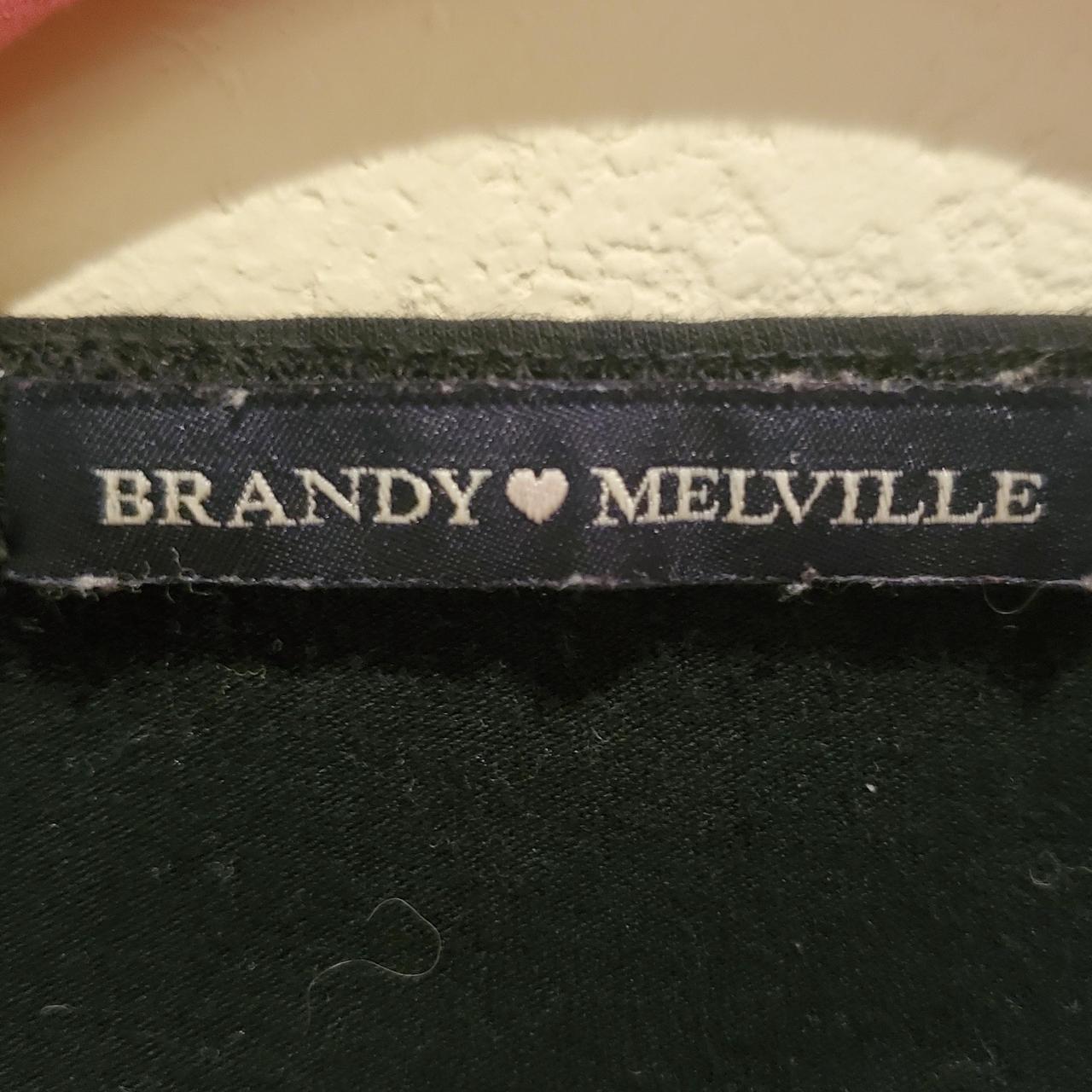 Brandy Melville - black cross cover top - OS - Depop