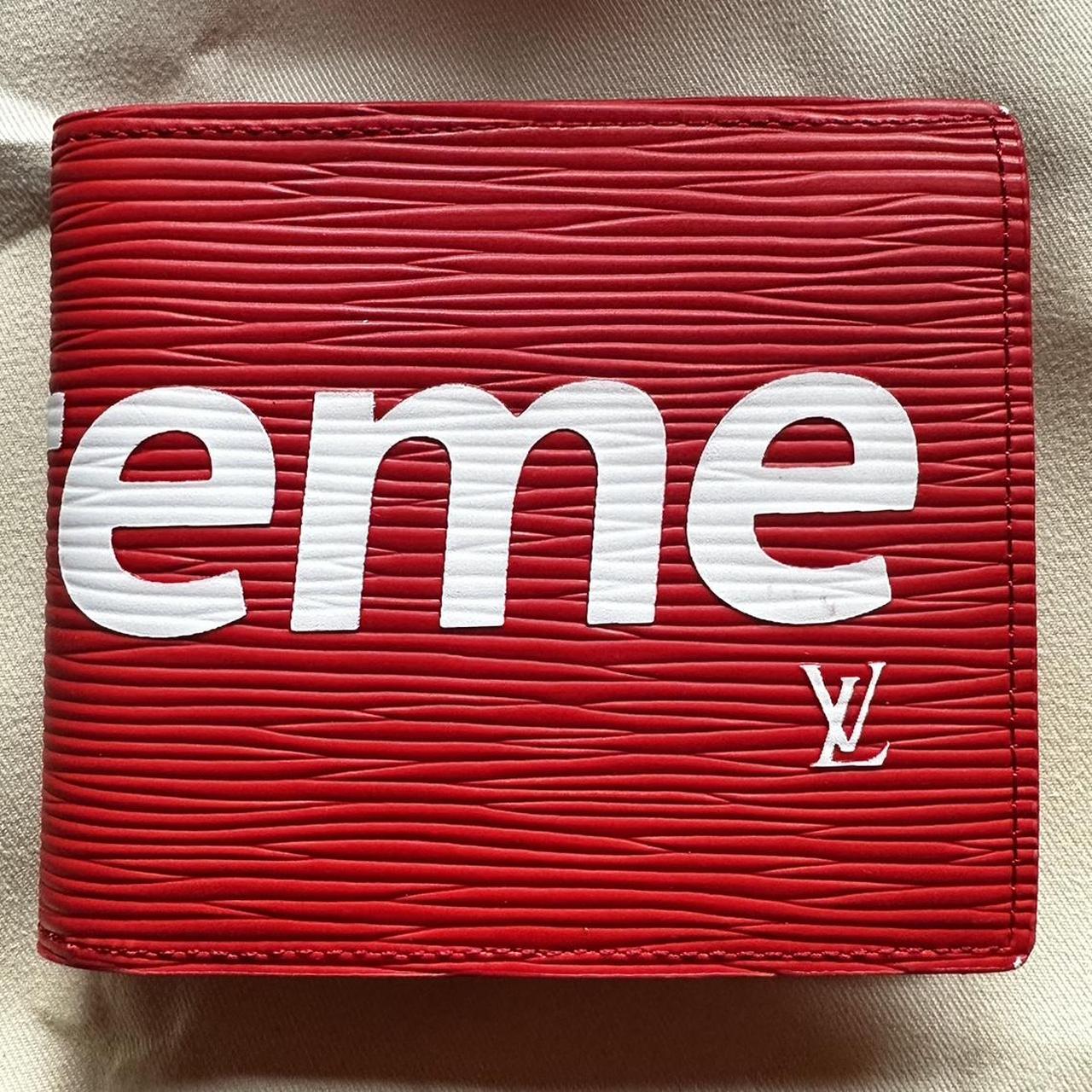 SUPREME x LOUIS VUITTON wallet - Depop