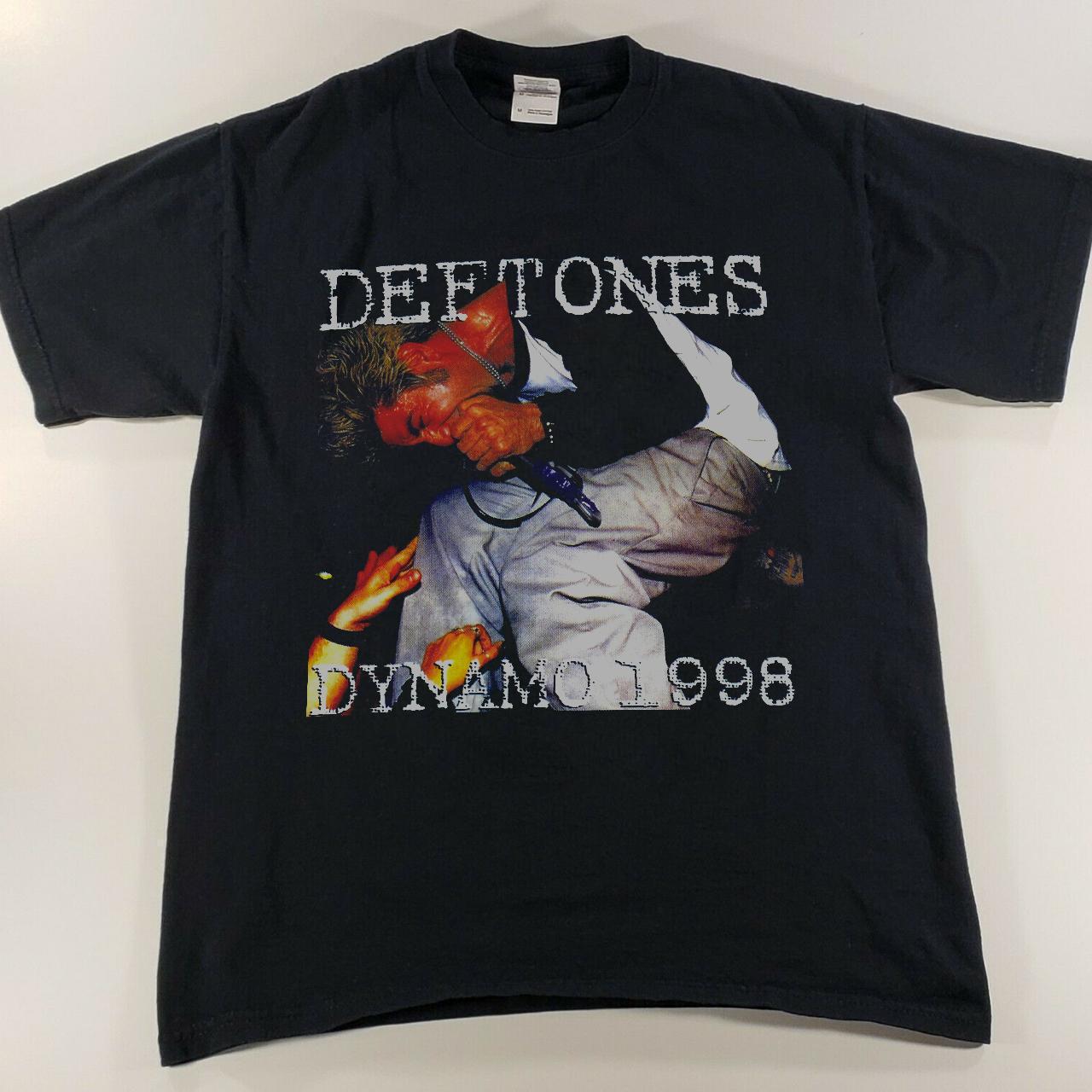 deftones rock style dynamo tee US size S = 18 X... | Depop