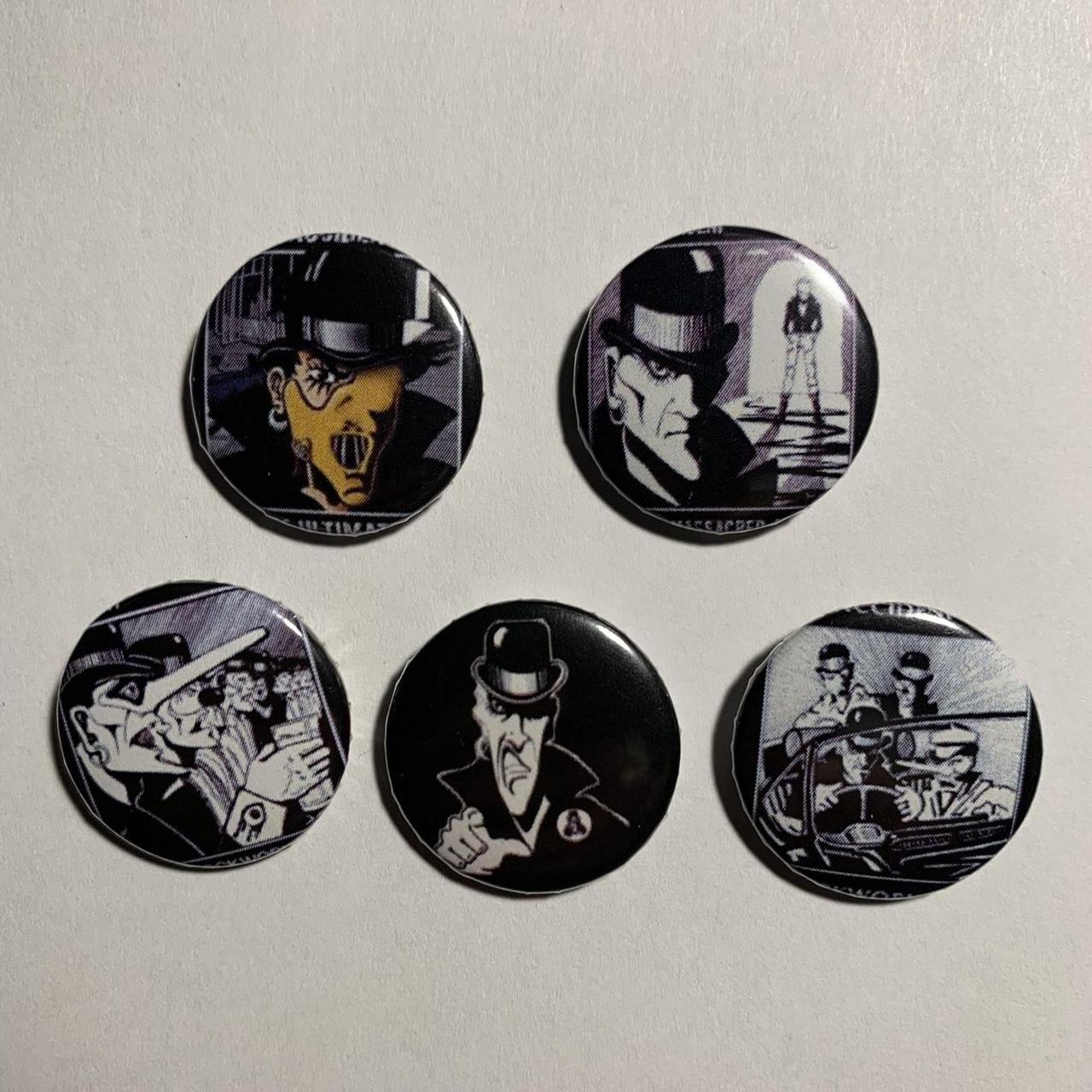 5-piece (1 inch) Major Accident buttons now... - Depop