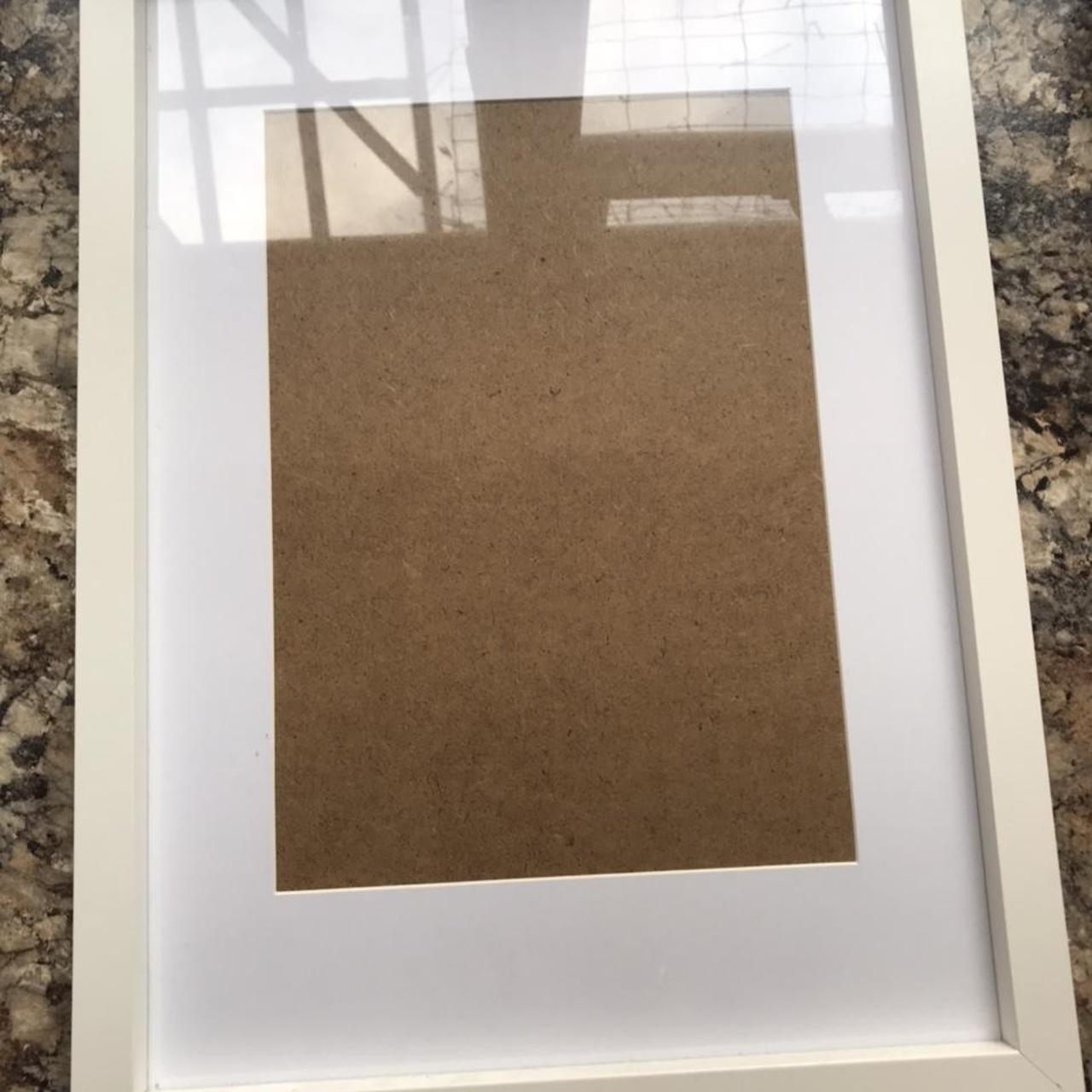 Modern White Picture Frame 17.9” x 13”Poster/Photo... | Depop