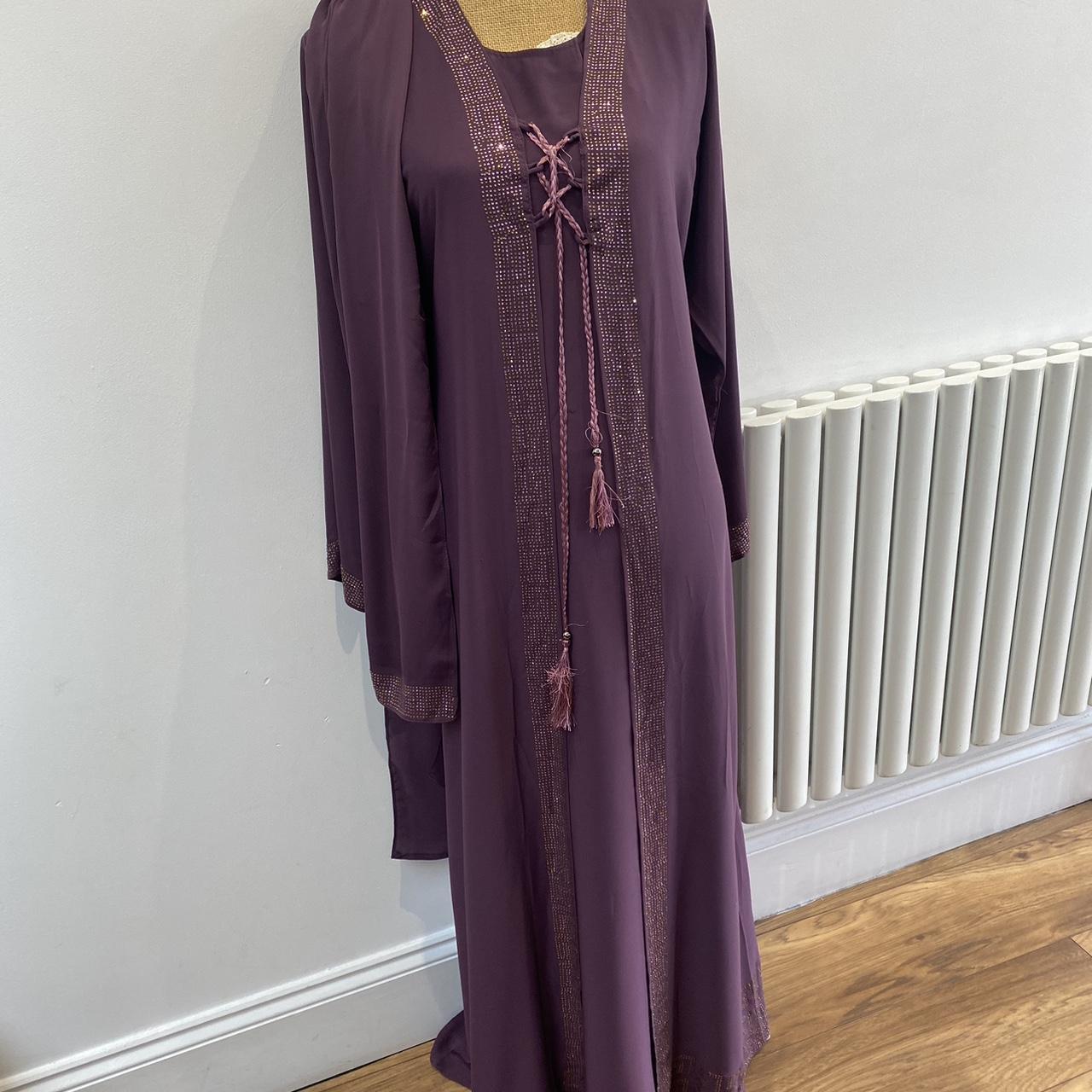 Women WineAbaya Jilbab Burka Kaftan Long Muslim... | Depop