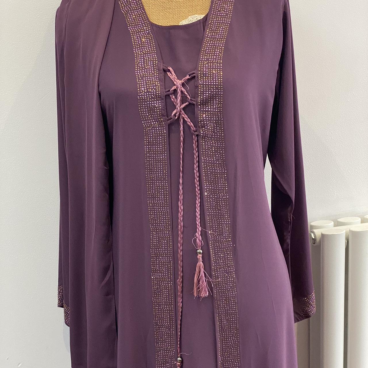 Women WineAbaya Jilbab Burka Kaftan Long Muslim... | Depop