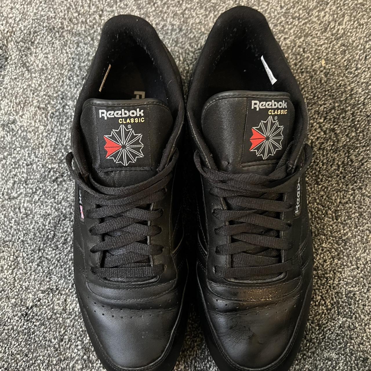 Reebok Men's Black Trainers | Depop