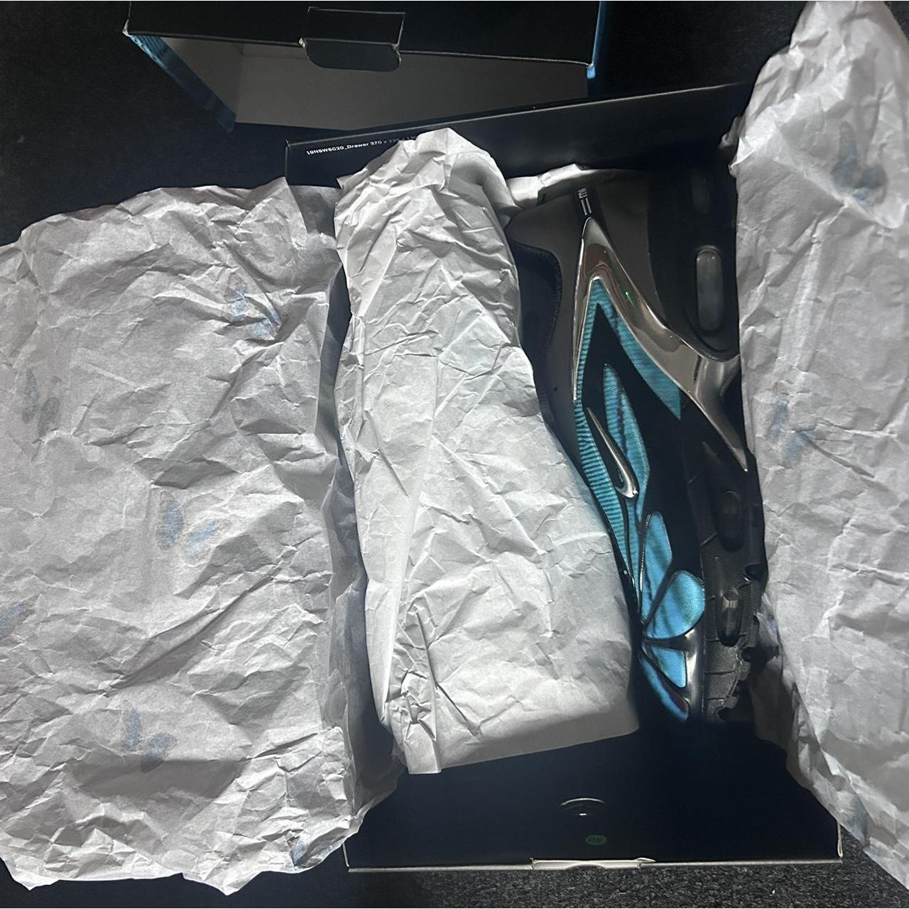 Nike x Skepta Blue Tailwind Size uk 12 Worn once, no... - Depop