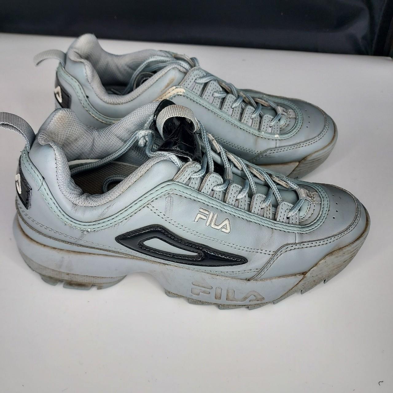 Fila Dispruptor UK 5.5 Need some TLC, will look... - Depop