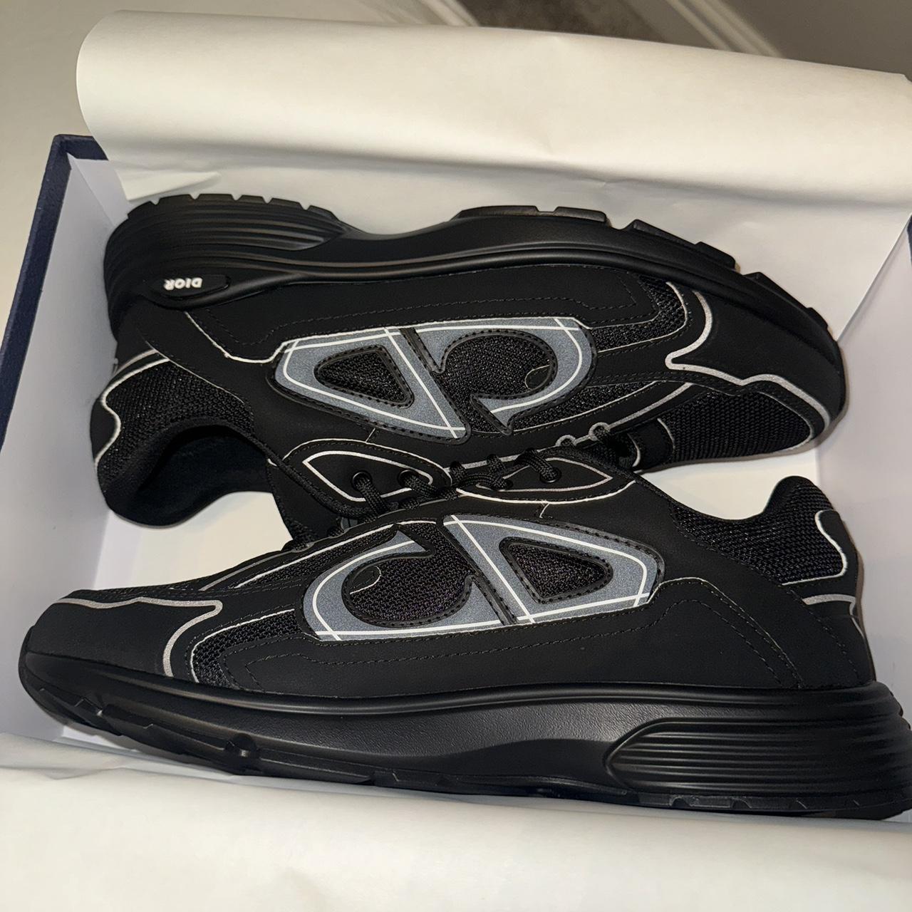 Dior b39 triple black men’s uk size 9.5 and size 8... - Depop