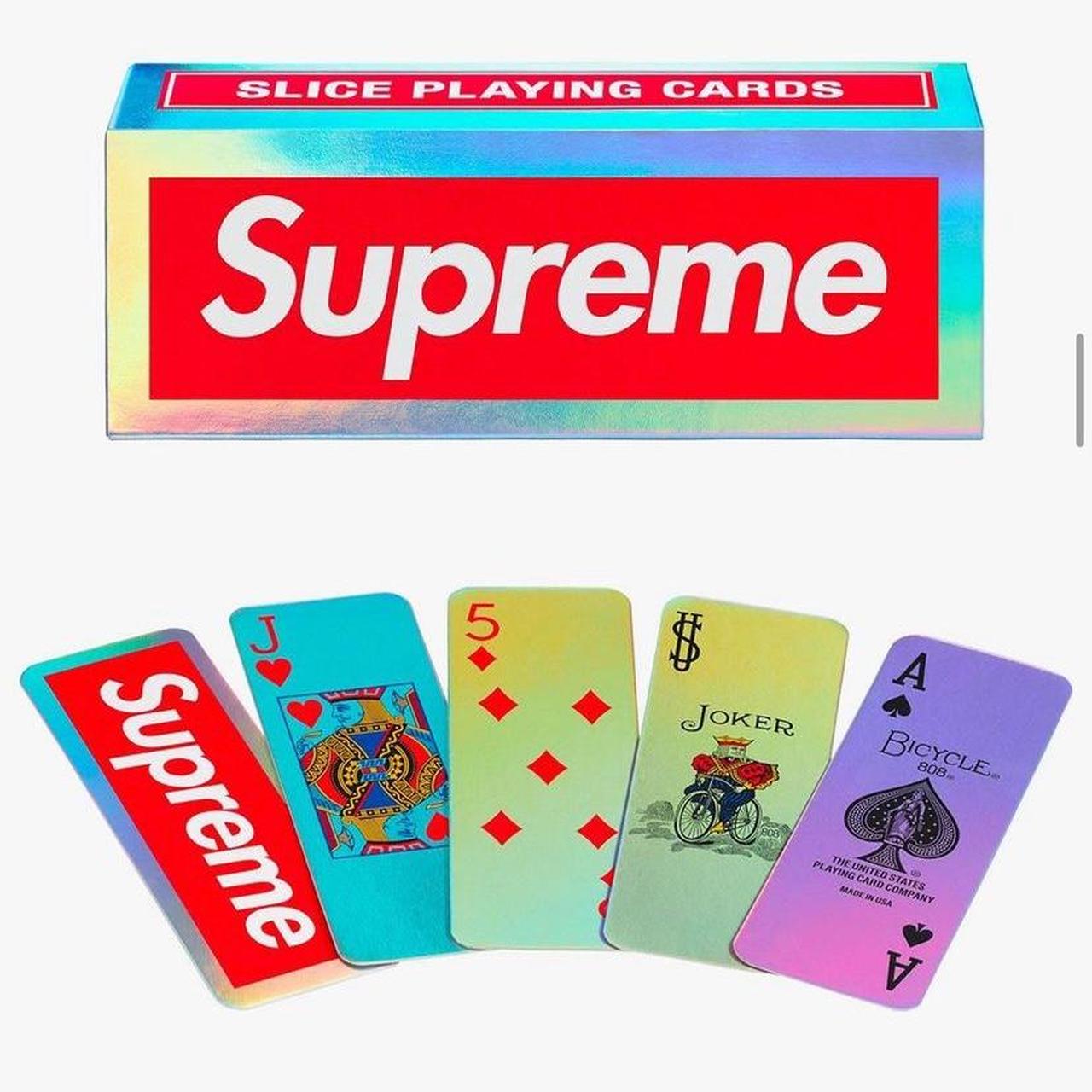 Supreme x Bicycle Slice Playing Cards Sold out... - Depop