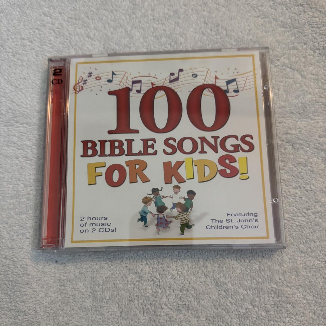 100 Bible Songs for Kids CD, featuring The St.... - Depop