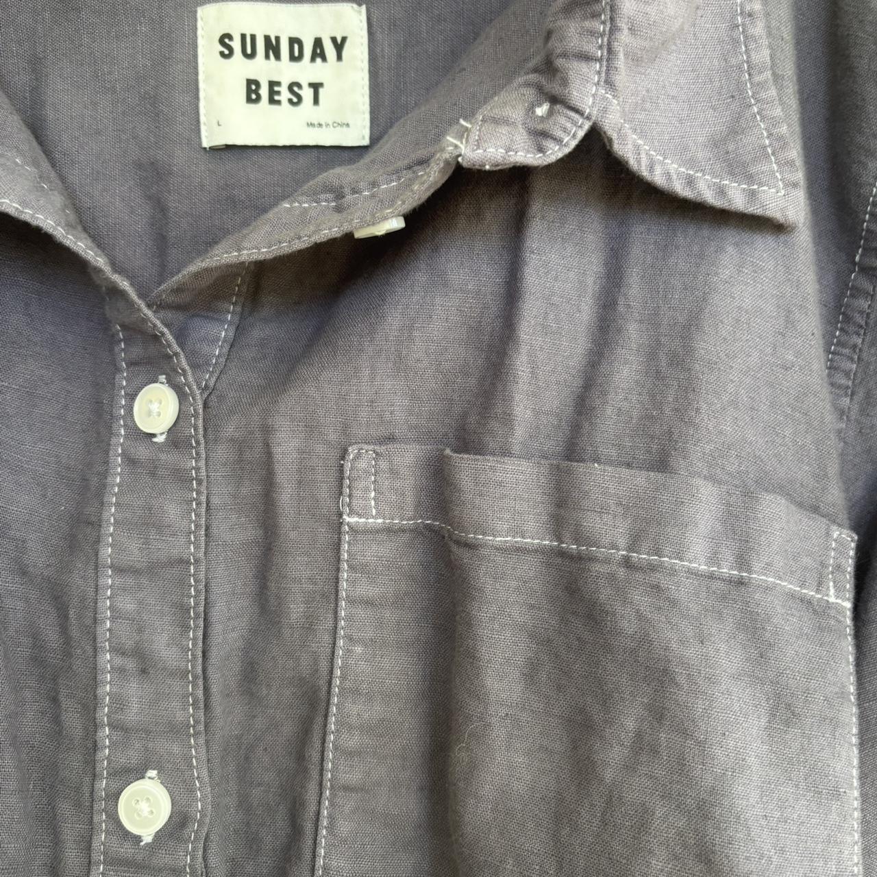Aritzia’s Sunday Best short sleeve button up. 💫... | Depop
