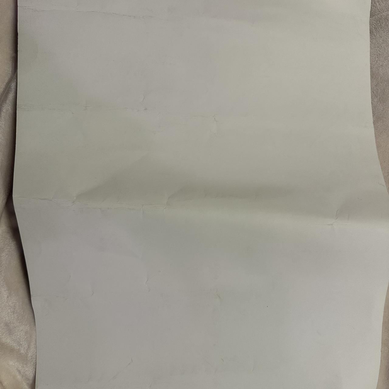 Signed Waterparks Poster marks from being folded... | Depop