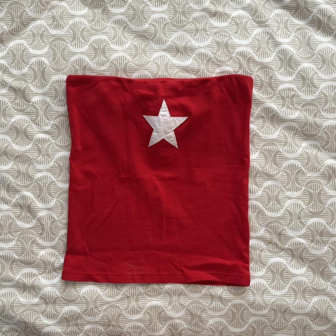 Red tube top from subdued Never worn not my style... - Depop
