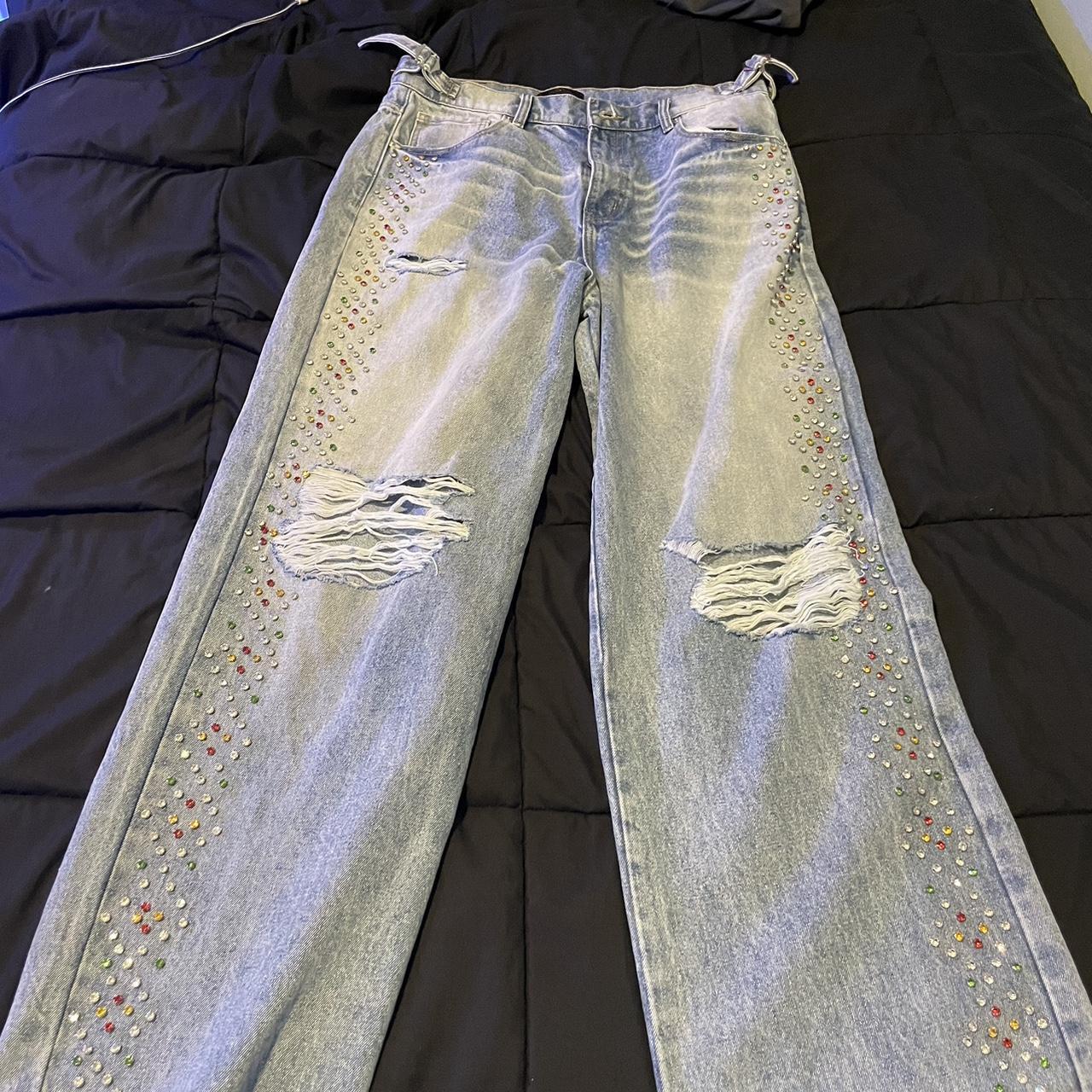 Hmdd studded pants #hmdd - Depop