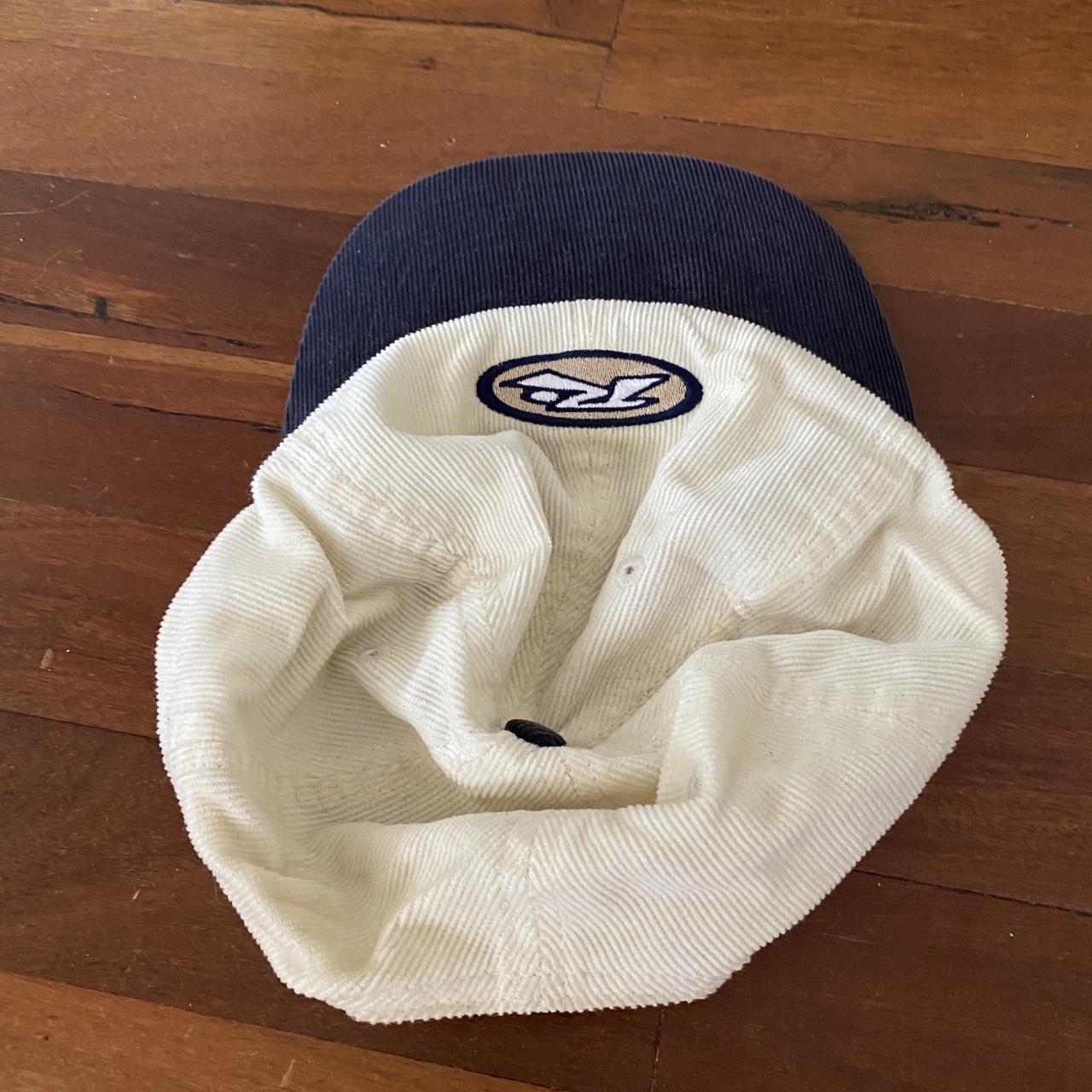 sick corduroy rusty cap few stains but nothing... - Depop