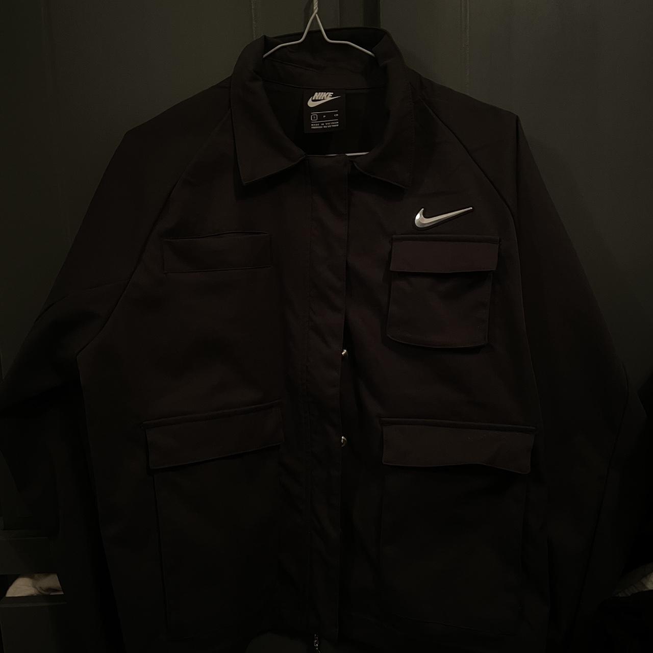 Nike utility jacket Work once, no signs of wear !... - Depop
