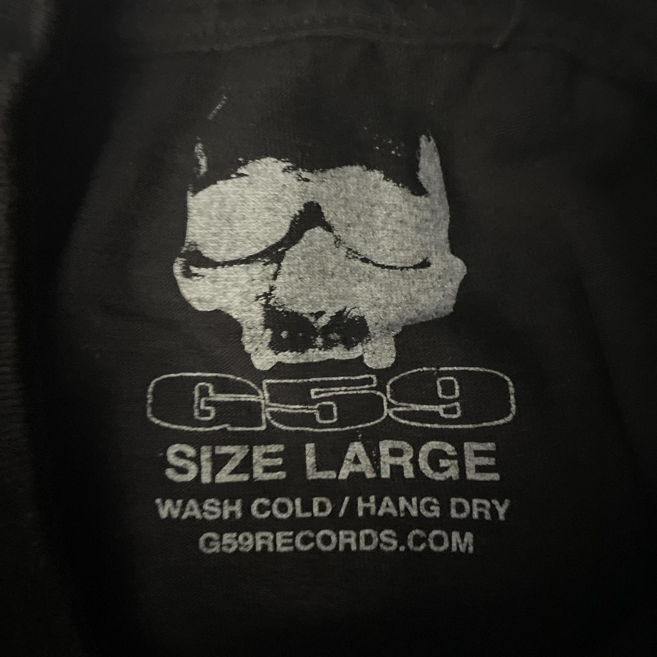 G59 Records Black And Orange Tee Never Worn Great... - Depop