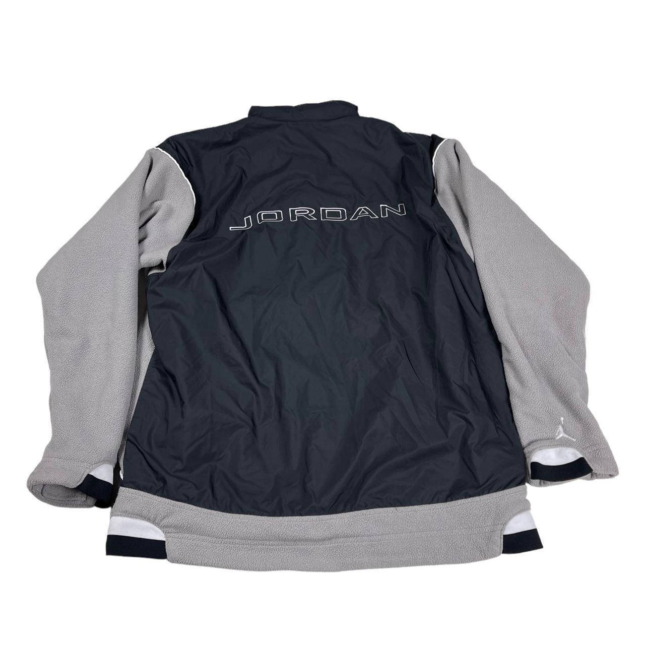 Reversible Jordan Nike Zip Up Jacket Nylon x Fleece... - Depop