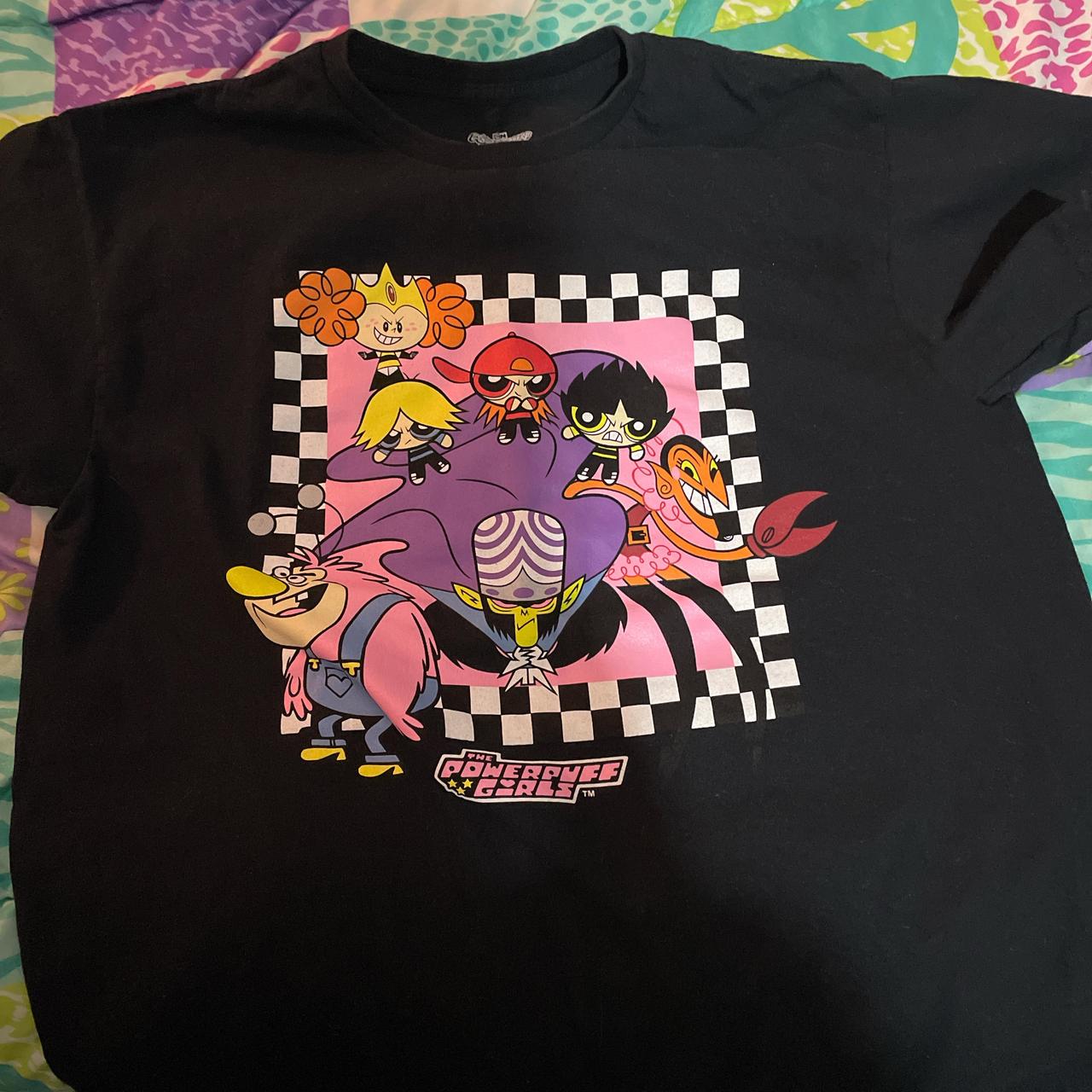black power puff girl shirt with rowdyruff boys #ppg... | Depop