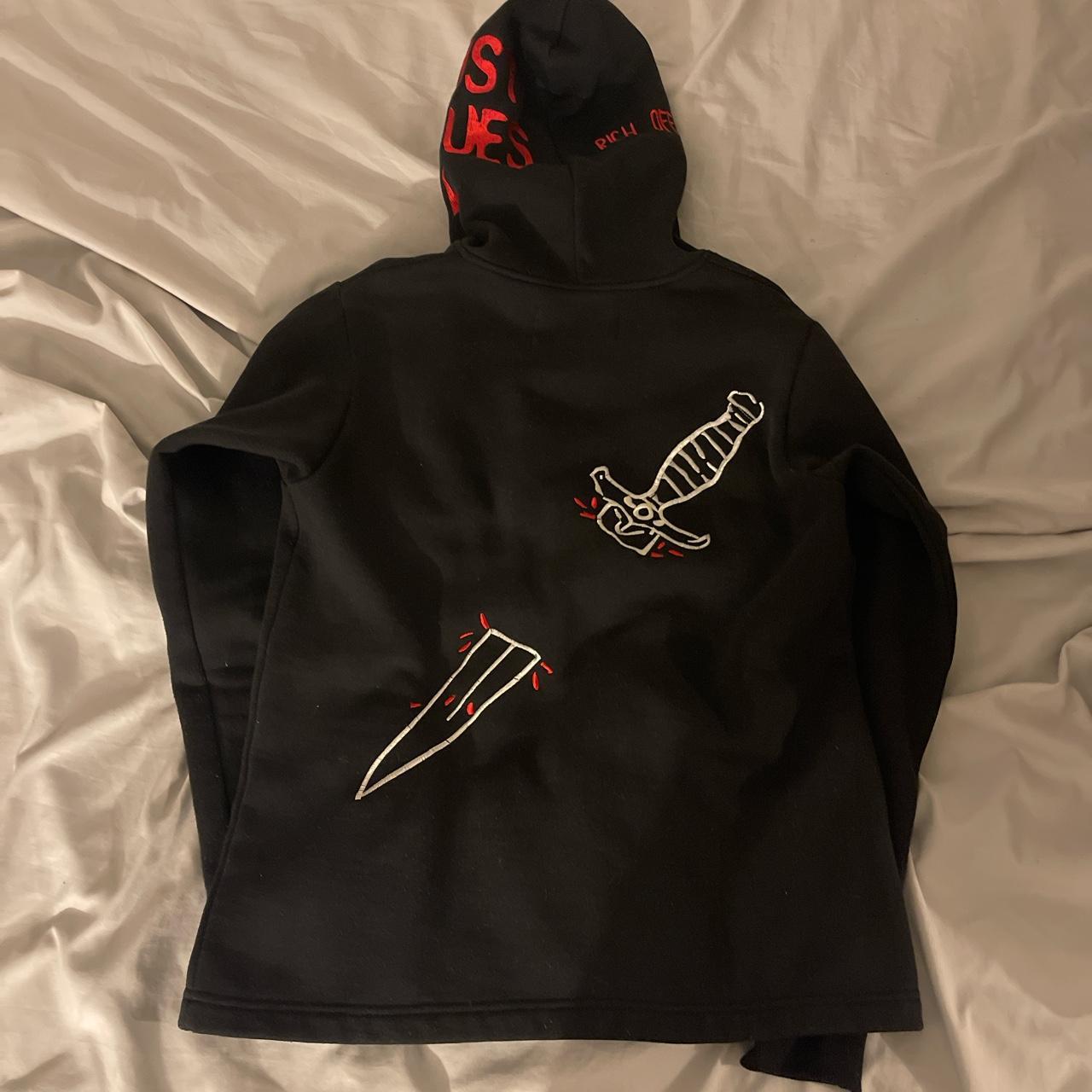 2019 RICCHEZZA I LOVE NEVER Hoodie. Very rare - Depop