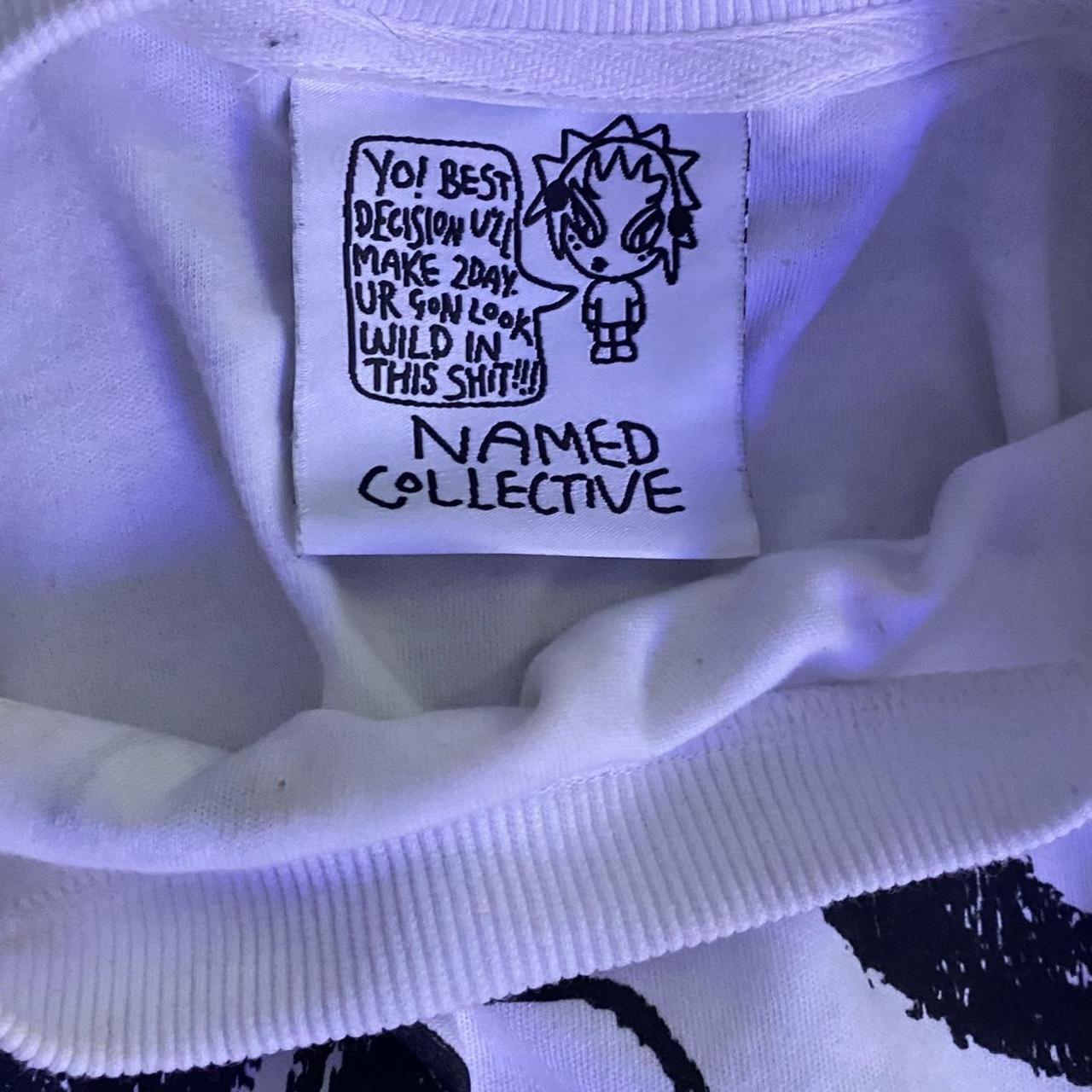 White Named Collective T-Shirt 1/50 ITW 1 of 50... - Depop