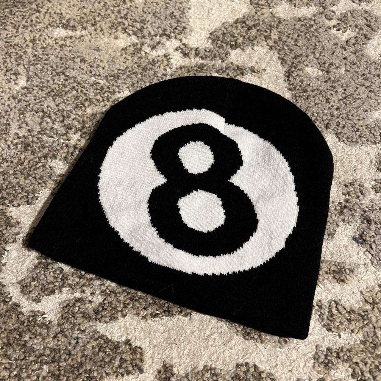 Streetwear Black Big 8ball Beanie #streetwear... - Depop