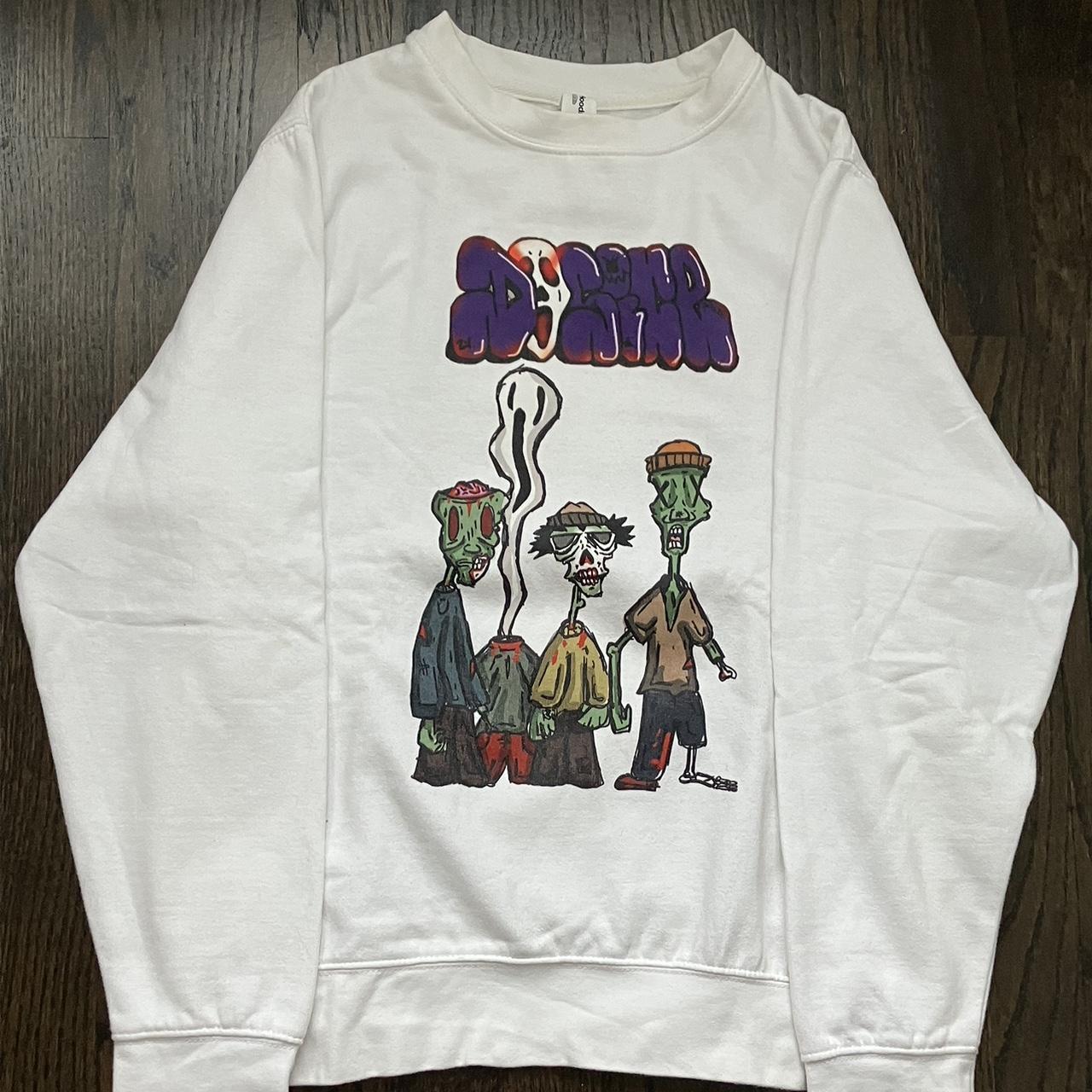 dosice rare halloween crewneck Size S but fits... - Depop