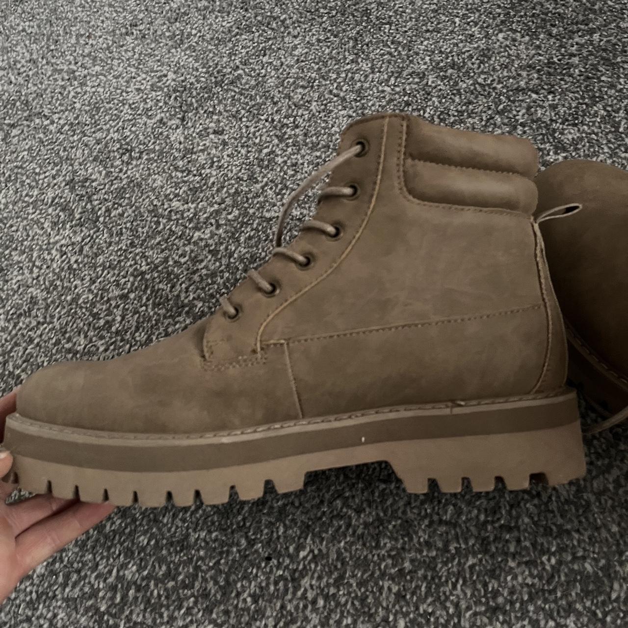 Mens ASOS boots in mocha colour brand new without... - Depop