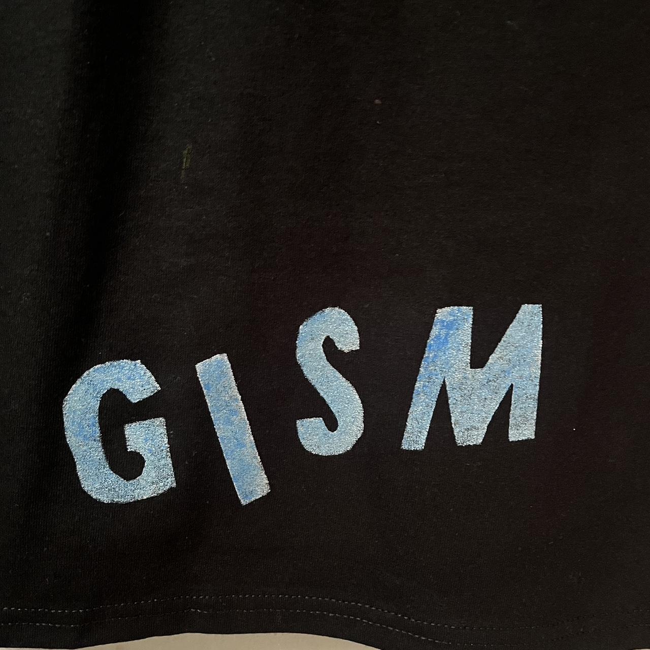 GISM. Punk t shirt hand made design with stencil and... | Depop