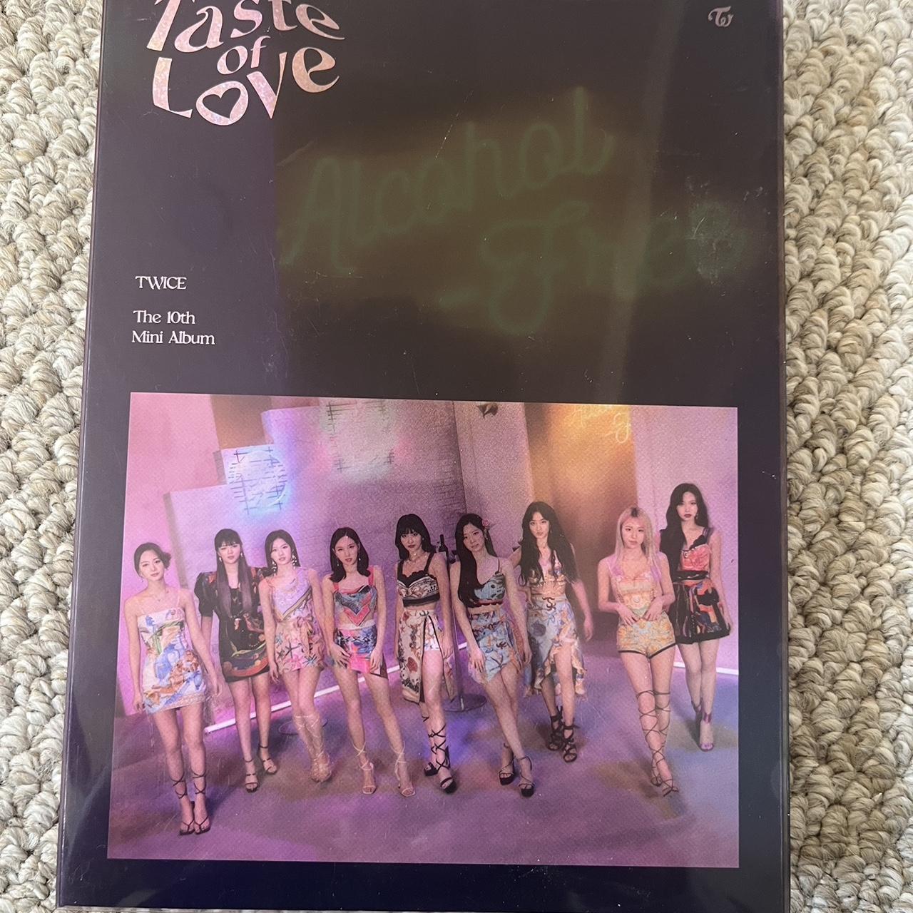 TWICE TASTE OF LOVE ALBUM momo cd, chaeyound card,... - Depop