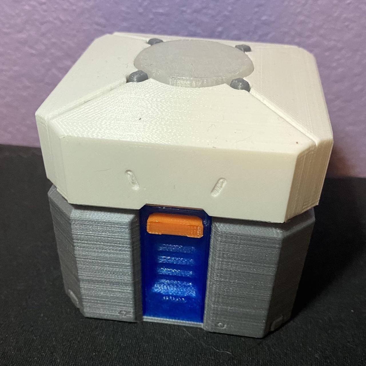 #3Dprinted #overwatch #lootbox It opens but is... - Depop