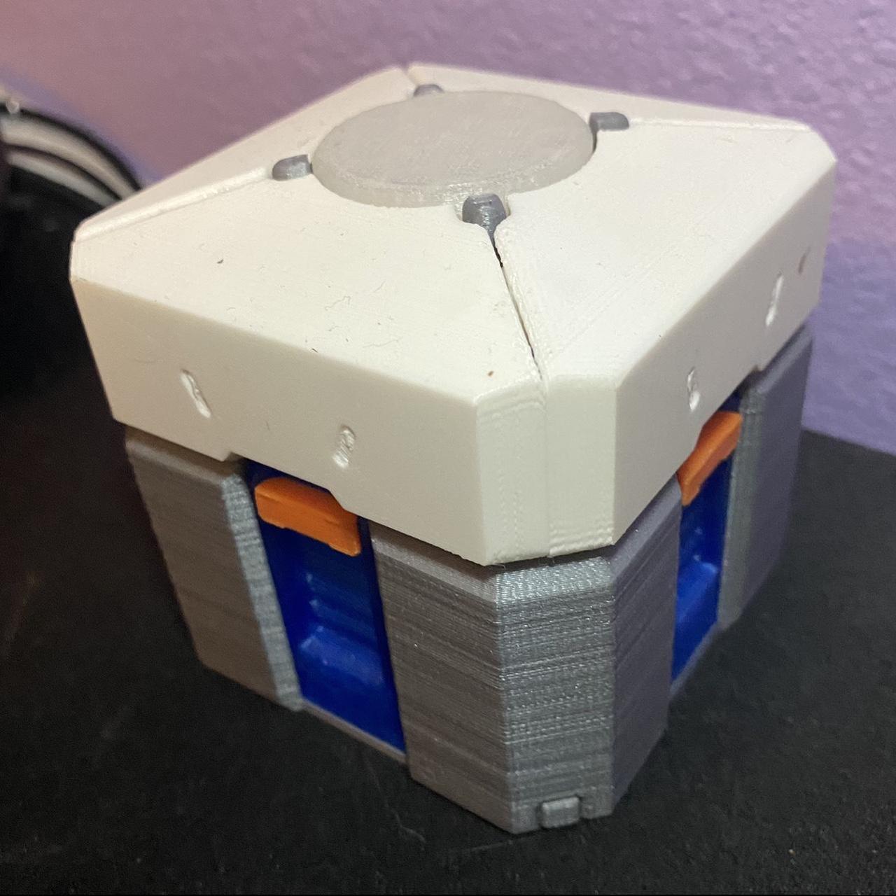 #3Dprinted #overwatch #lootbox It opens but is... - Depop